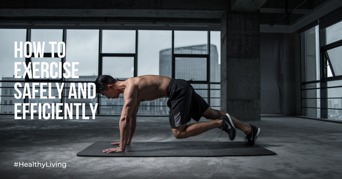4 Easy steps to exercise safely and efficiently | M Unity